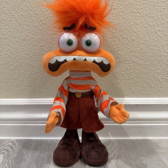 Disney | Toys | Disney Pixar Inside Out 2 Shaking Anxiety Feature Plush ...
